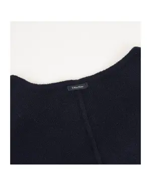 Max Mara Long-sleeved Coat With Scarf Detail