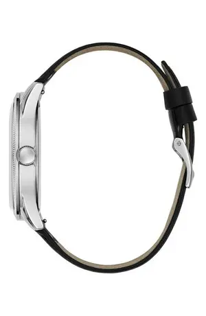 Guess Embossed Logo Watch With Interchangeable Straps