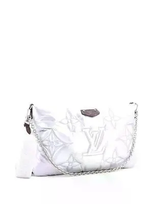 LOUIS VUITTON Maxi Multi Pochette Accessoires Monogram Quilted Econyl Nylon Crossbody Bag