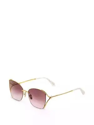 BVLGARI Serpenti Viper Cat-eye-frame Sunglasses
