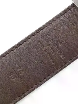 LOUIS VUITTON 2000s Damier Ebene Belt