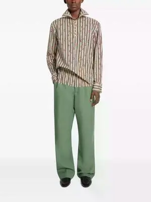 Dries Van Noten Cotton Turtleneck Shirt