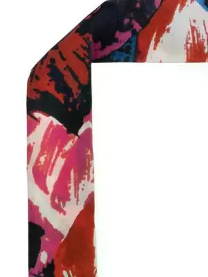 Givenchy Abstract-print Silk Scarf