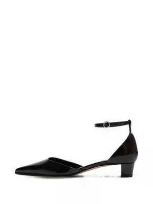 AeydĒ Perrine Ankle-strap Pumps - Black