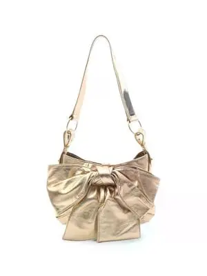 Saint Laurent 2000s Bow Shoulder Bag - Gold