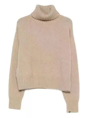 Extreme Cashmere Roll-neck Sweater - Neutrals