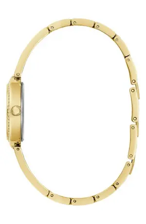 Guess Lovey Crystal Bracelet Watch - Pink