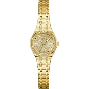 Guess Pixie Crystal Dial Bracelet Watch - Gold Tone