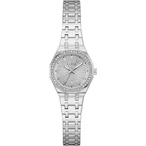 Guess Pixie Crystal Dial Bracelet Watch - Silver Tone
