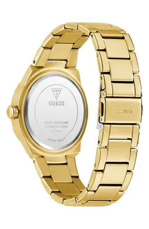 Guess Rainbow Ombré Crystal Bracelet Watch
