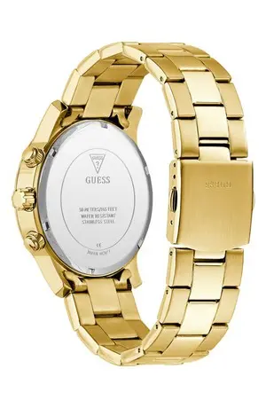 Guess Atticus Tone Chronograph Bracelet Watch