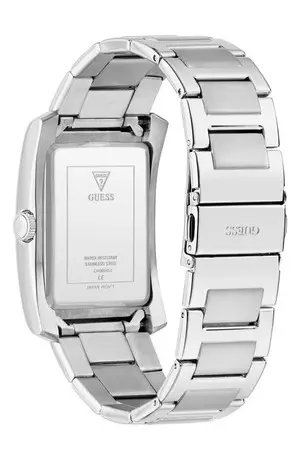 Guess Clyde Tone Bracelet Tank Watch