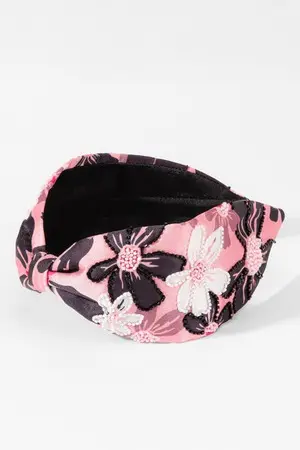 HAIR DRAMA CO Midnight Bloom Padded Headband