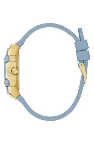 Guess Multifunction Tonneau Silicone Strap Watch