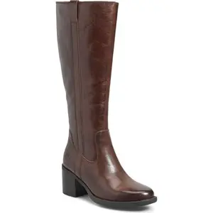 BØRN Harding Knee High Boot - Brown Leather