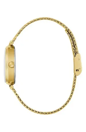 Guess Ruby Oval Mesh Strap Watch