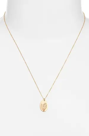 SET & STONES Louise Birth Flower Necklace