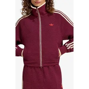 ADIDAS ORIGINALS Firebird Track Jacket - Maroon/vivid Red