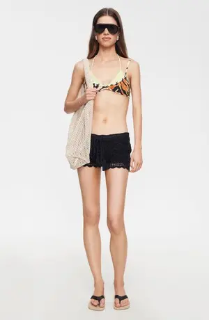 Lioness Soleil Crochet Shorts