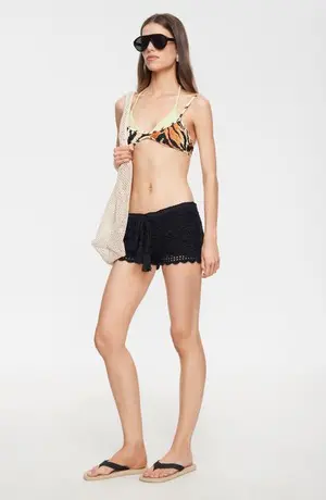 Lioness Soleil Crochet Shorts