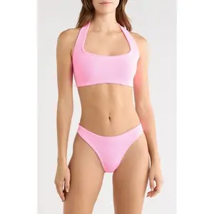 Hunza G Sandy Halter Two-piece Swimsuit