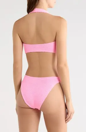Hunza G Sandy Halter Two-piece Swimsuit