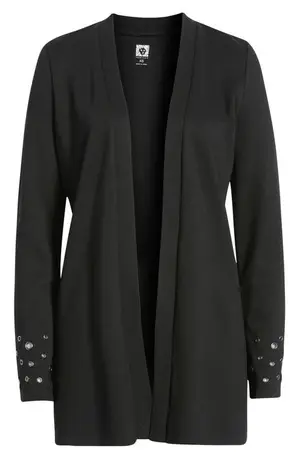 Anne Klein Grommet Detail Open Cardigan