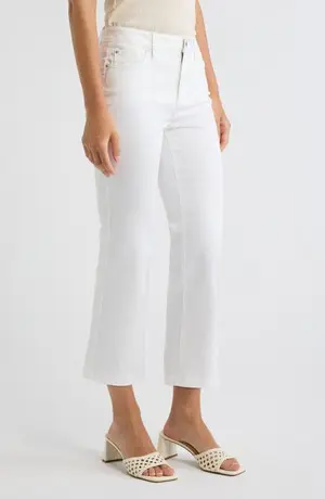 Jones New York Lexington Crop Straight Leg Pants