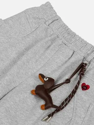 AELFRIC EDEN Baggy Sweatpants With Dachshund Charm