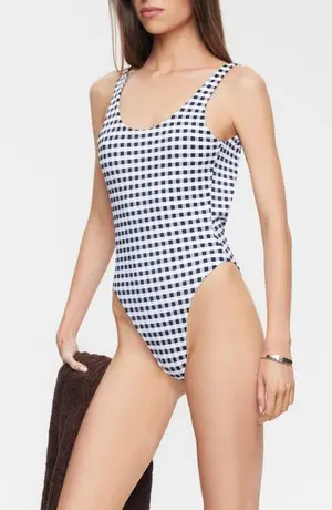 Lioness Kenny Gingham One-piece Swimsuit