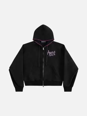 AELFRIC EDEN Boxy Spider Cherry Hoodie