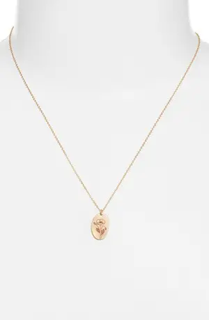 SET & STONES Louise Birth Flower Necklace