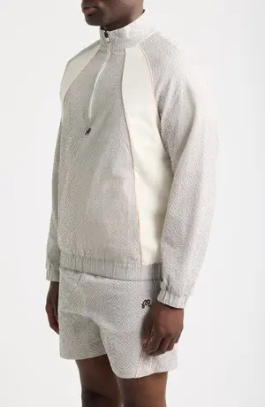 MALBON Valero Seersucker Pullover