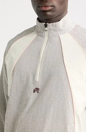 MALBON Valero Seersucker Pullover