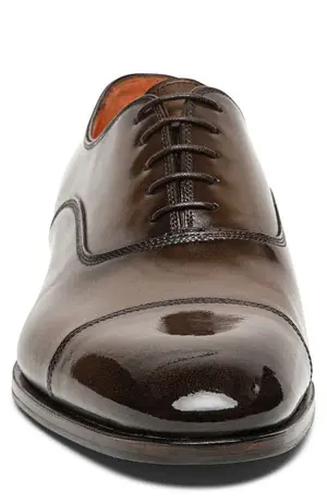 Santoni Archie Cap Toe Oxford