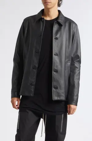 Rick Owens Textured Outerwear For Men