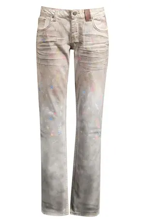 JADED LONDON Rider Low Rise Wide Leg Jeans