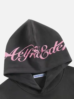 AELFRIC EDEN Oversized Cherry Graphic Hoodie