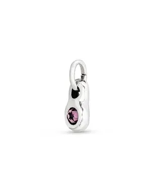 UNODE50 Charm With Pink Crystal