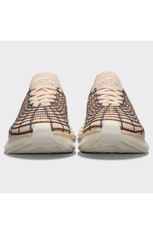 Apl Techloom Zipline Light Fawn Chocolate Navy Sneaker