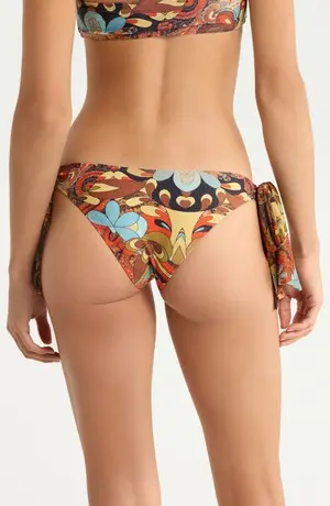 JADED LONDON Scarf Side Tie Bikini Bottoms