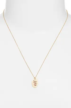 SET & STONES Louise Birth Flower Necklace