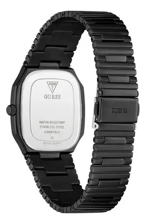 Guess Coffee Date Bracelet Watch - Black