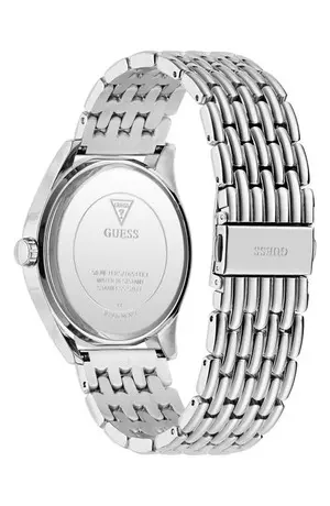 Guess Tate Tone Bracelet Watch