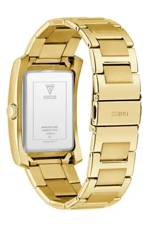 Guess Clyde Tone Bracelet Tank Watch