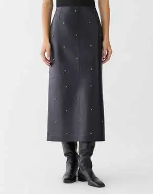 Lafayette 148 New York Leather Skirts