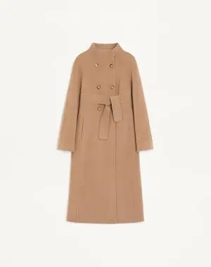 Valentino Garavani Double Kashmir Coat - Camel