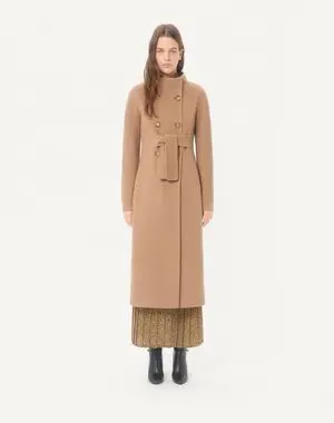 Valentino Garavani Double Kashmir Coat - Camel