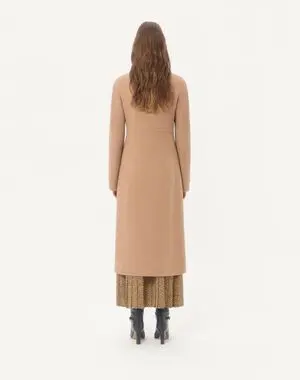 Valentino Garavani Double Kashmir Coat - Camel