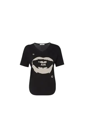 Fendi Jersey T-shirt - Black